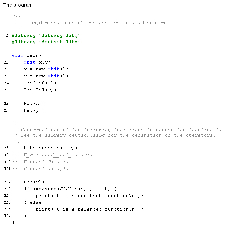 quantum design - outils existants